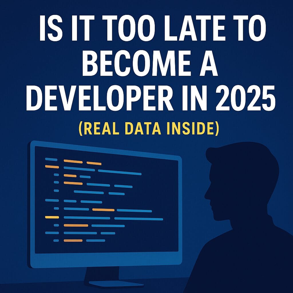 Is It Too Late to Become a Developer in 2025? [Full Data & Career Guide]|Dev Tech Insights